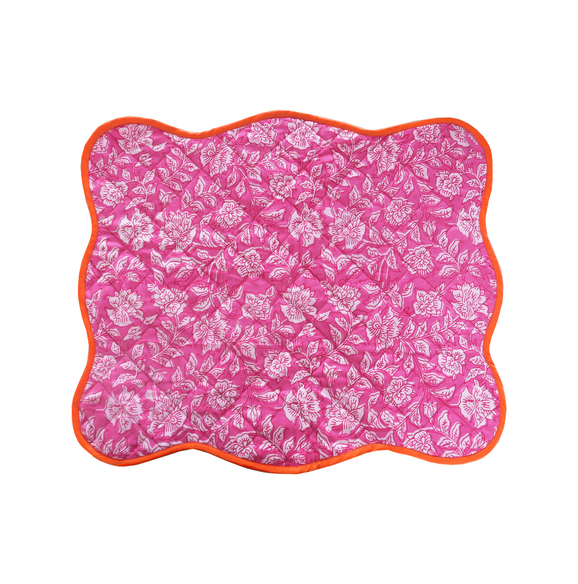 Bougainvillea Quilted Table Mats (Set of 2) – The PDKF Store