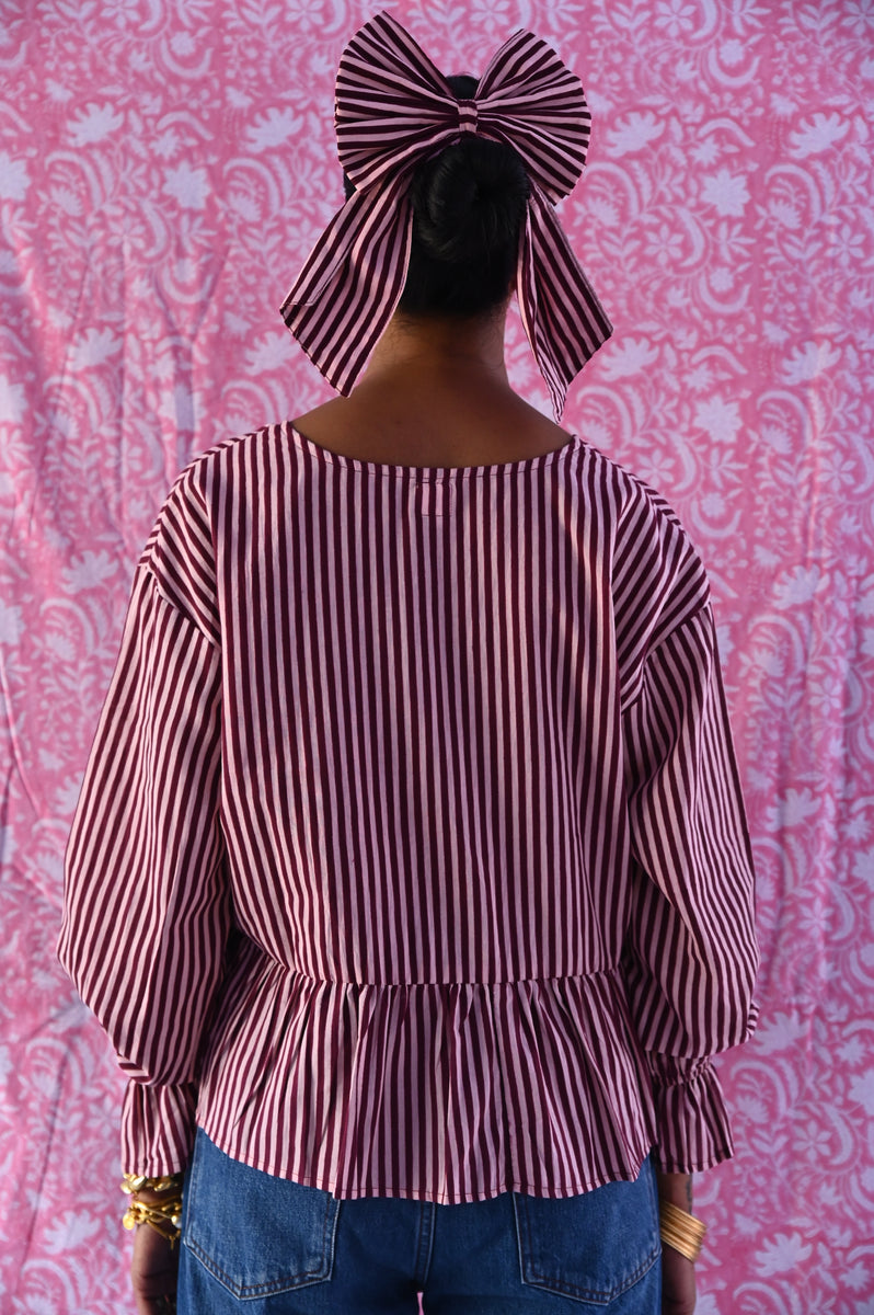Striped Bows (Set of 2) – The PDKF Store